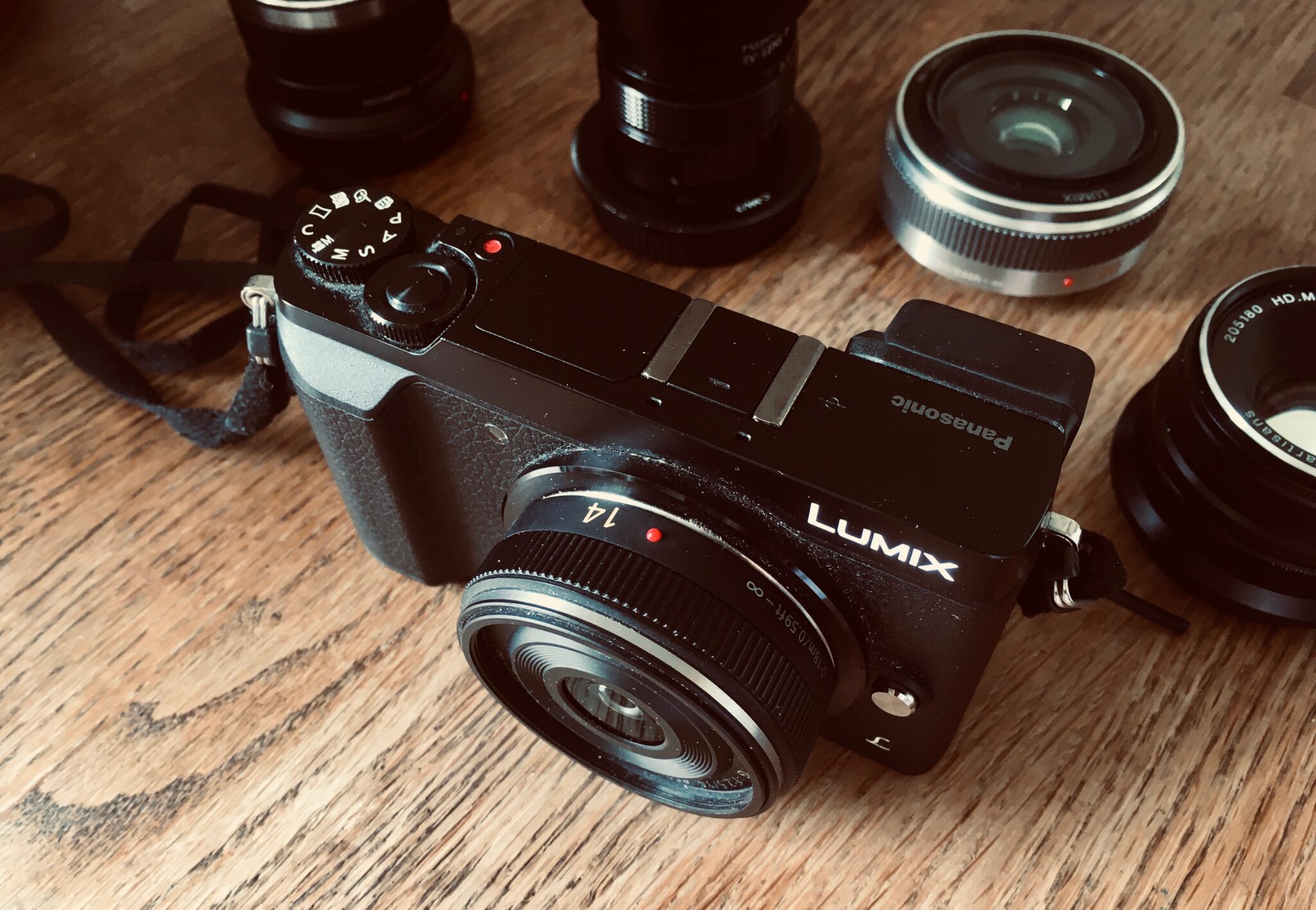 My M43 Camera setup - Lumix GX80 with prime lenses for Micro Four ...